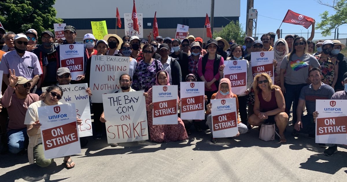 Letter to Labour Minister McNaughton on use of scabs at Unifor strike ...