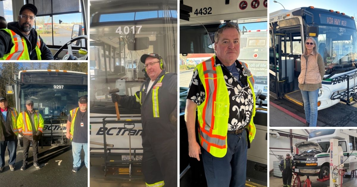 Transdev transit workers show solidarity by not wearing uniforms ...