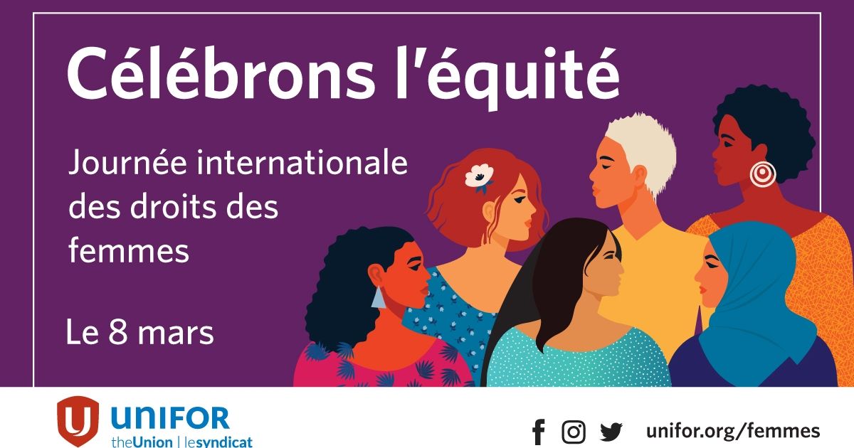 Déclaration pour la Journée Internationale des Femmes | Unifor