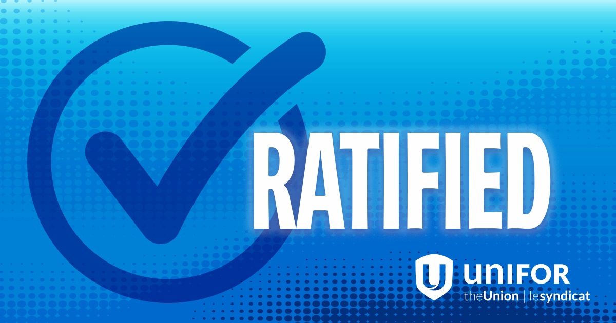 Unifor Local 222 members ratify new collective agreement with Android ...